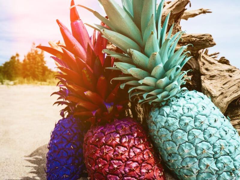 Dream About Colored Pineapple