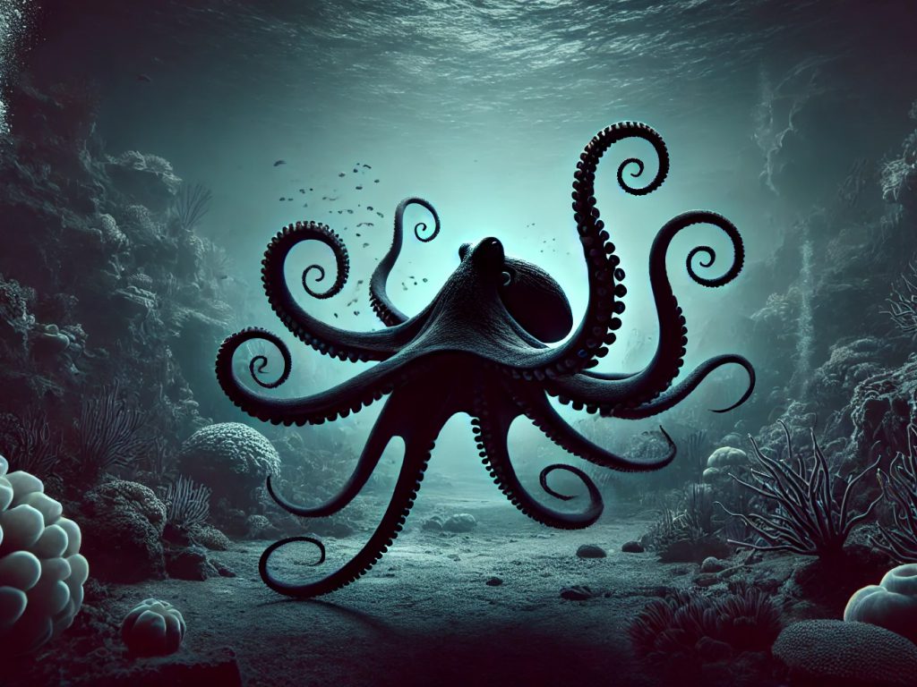 Dream About Black Octopus